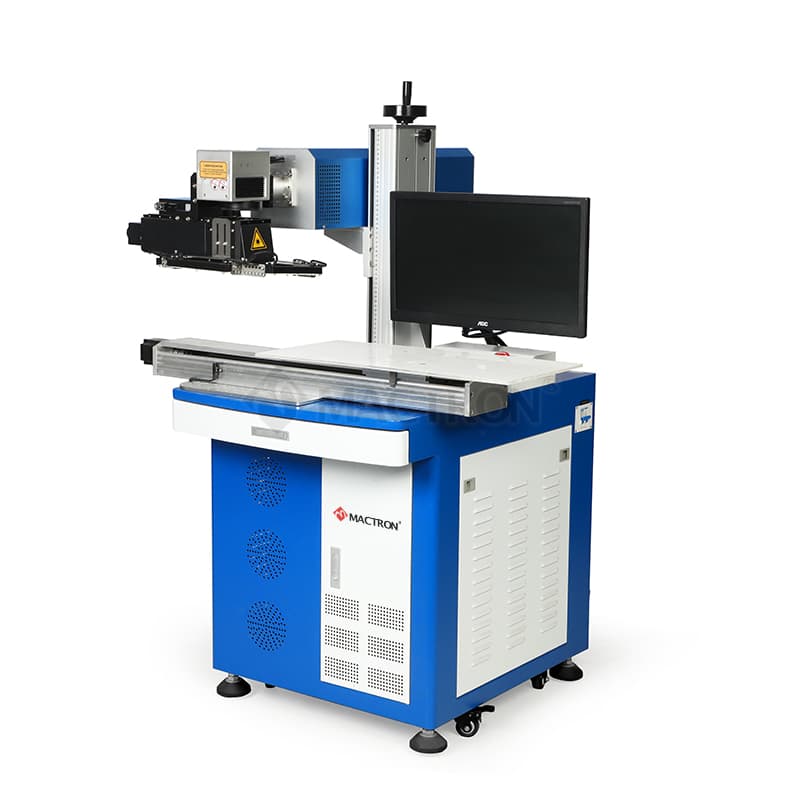 CO2 Laser Marking Machine With Visual Positioning System | Mactron Tech